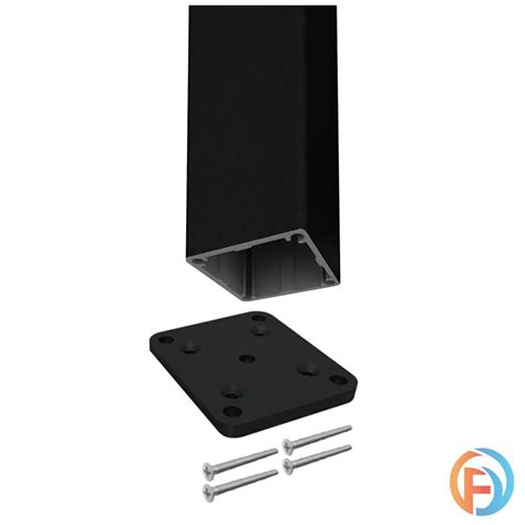 Aluminium Flange Post 1900mm Fy Fencing