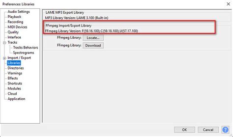 Ffmpeg Library Version Windows Audacity Forum