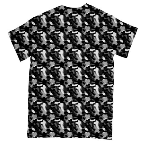 Penis Camo All Over T Shirt Reallgraphics