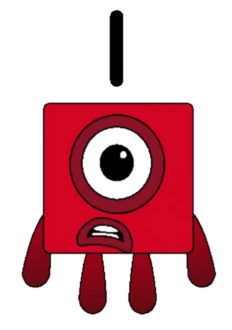 Numberblock One Unhappy By Mandymickeygf On Deviantart