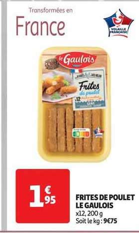 Promo Frites De Poulet Le Gaulois Chez Auchan ICatalogue Fr