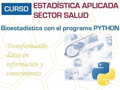 estadÍstica aplicada sector salud con python modelamiento