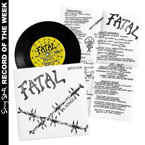 Fatal 6 Songs 7 Sorry State Records