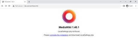 Installing MediaWiki on Ubuntu 23.10 - The CrownCloud Blog.