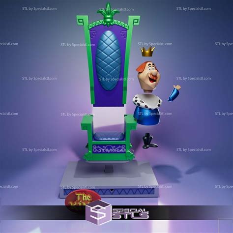 Throne Of The King Stl Files From Yippee Yappee And Yahooey 3d Printable Specialstl