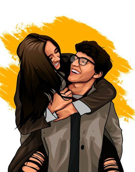Draw Couple Portrait Illustration From Your Photo By Wareon978 Fiverr