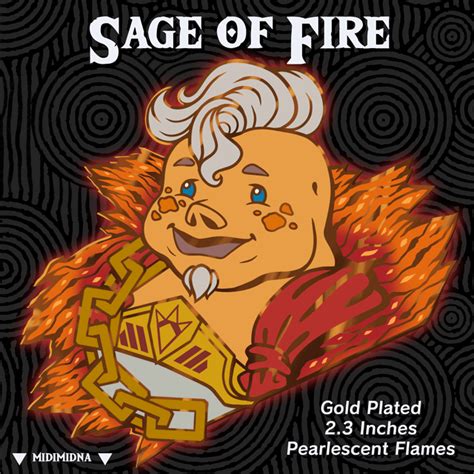 Totk Oc Making A Sage Enamel Pin Set Rzelda