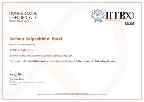 Kathan Patel On Linkedin Iitbombay Softskills