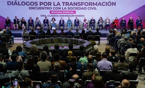 Claudia Sheinbaum Suma A Javier Corral Y Alejandro Murat A Su Equipo
