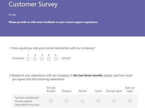 Create Surveys Using Customer Voice Nebulaa It Solutions Nebulaa It