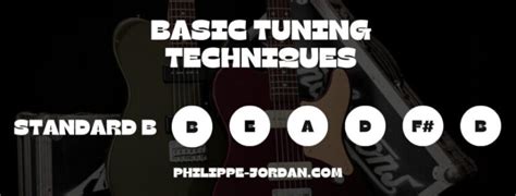 The Complete Guide To Tuning Baritone Guitars Philippe Jordan