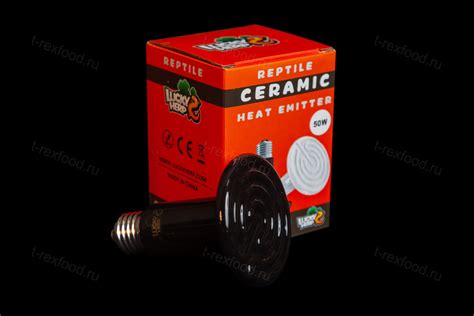 Керамическая лампа для обогрева террариумов рептилий Ceramic Heat Lamp ...
