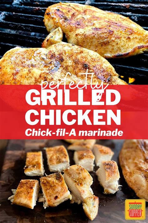 Perfectly Grilled Chicken Breast Recipe