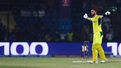 Cricket World Cup Glenn Maxwell Blazes To Fastest Century In Odi