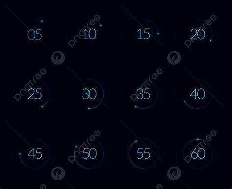 Technology Interface Vector Hd Images Interface Countdown Set With Modern Technology Symbols Technology Interface Vector Hd Images Interface Countdown Set With Modern Technology Symbols