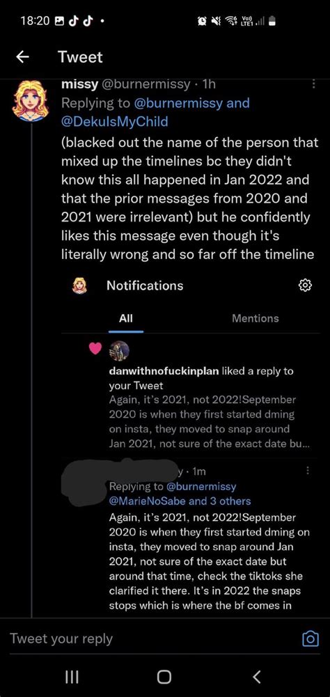 Missy On Twitter Her Bf Fucking Up Continuously And Liking Tweets That Spread Misinformation