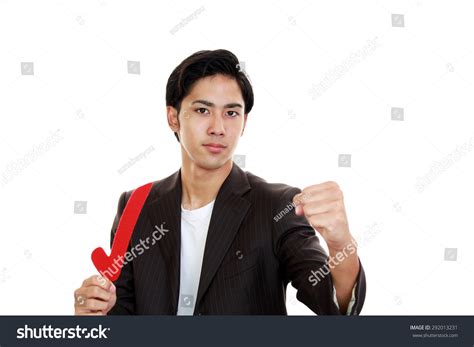 Man Check Mark Stock Photo Shutterstock