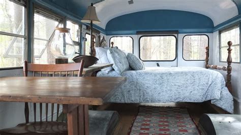 You Can Stay In A North Carolina Airbnb That Is A Converted School Bus