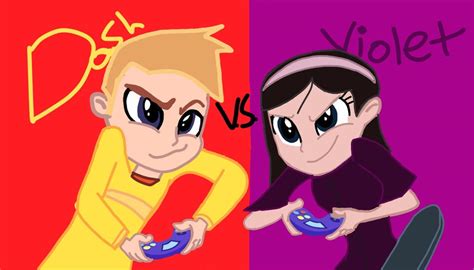 Eg Dash And Violet Playing A Game By Doraeartdreams Aspy On Deviantart