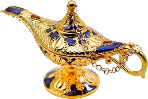 Hsiwto Aladdin Magic Genie Lamps Classic Vintage Magic Genie Light Costume Lamp