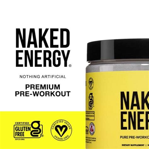 Promo Naked Nutrition Pre Workout Supplement Naked Energy 50 Servings