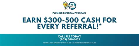 Calling All Plumbers Join Plumber Referral Program All Dry Services