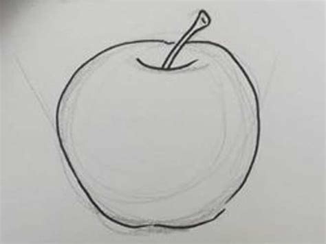 How To Draw An Apple With Pencil And Shading
