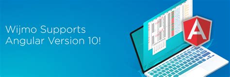 Wijmo Supports Angular 10 Wijmo