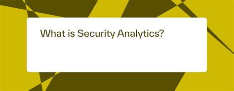 What Is Security Analytics Gurucul
