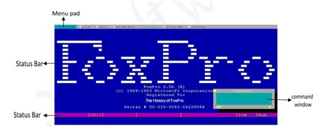 Foxpro 26 Introduction