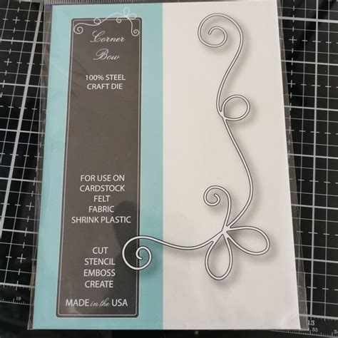 Memory Box Corner Bow