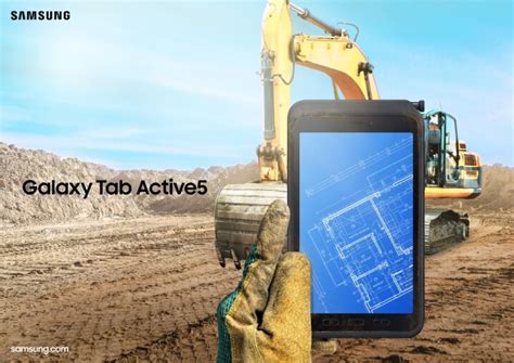 軍規三防平板 Galaxy Tab Active 5 正式發表 Line購物
