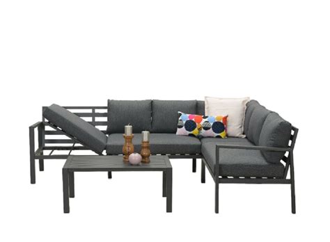 Garden Impressions Gartenlounge Set Lexinton Rechts Aluminium Lounge