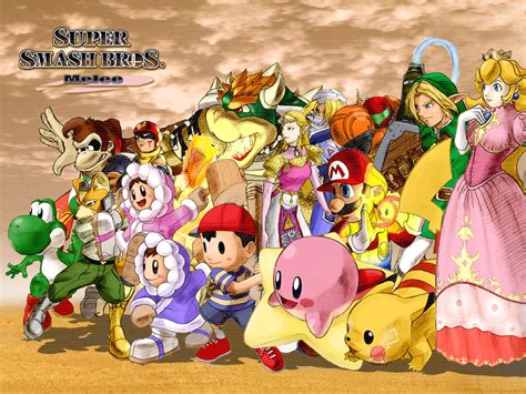 Super Smash Bros Melee Wallpaper Wallpapersafari