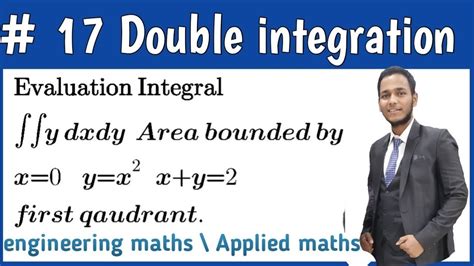 17 Double Integration Evaluation Of Double Integration Cartesian