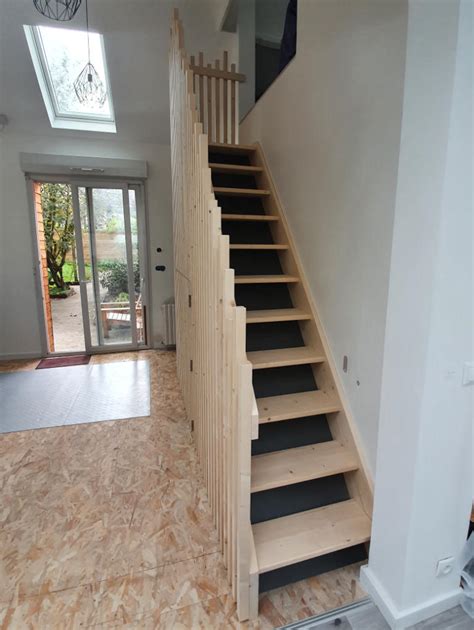 Fabrication Pose Escaliers Bois Sur Mesure Rennes