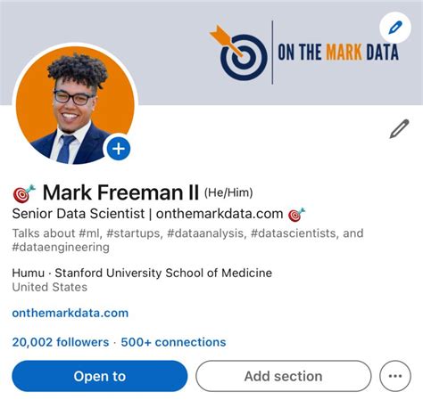🎯 Mark Freeman Ii On Linkedin Onthemarkdata Data Datascience