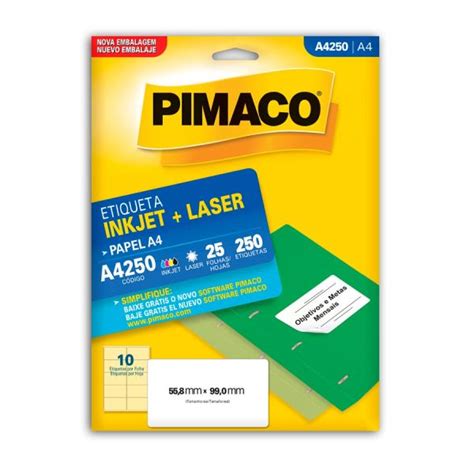 Material de Escritório Informática Papelaria Escolar Etiqueta Laser jet A x