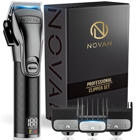 Novah Professional Hair Clippers For Men Professional Barber Clippers