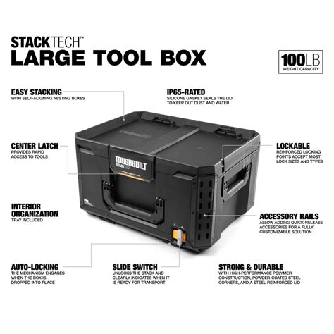 Toughbuilt Stacktech Premium Quality Tool Storage — Tool Monster