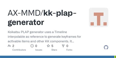 Github Ax Mmdkk Plap Generator Koikatsu Plap Generator Uses A