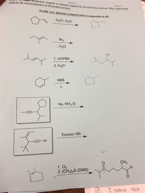 Solved Predict The Major Product S Reagents Or Reactants