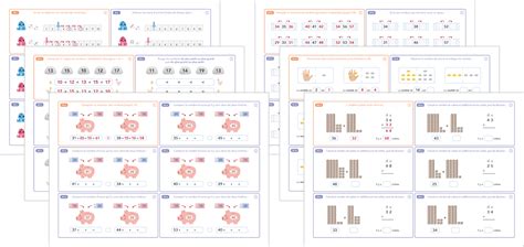 Numération et calcul CP fiches à imprimer programme complet