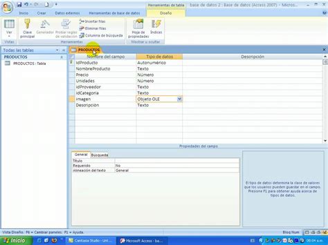 Ejemplos De Bases De Datos Access Opciones De Ejemplo