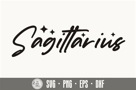 Sagittarius Zodiac Sign Svg