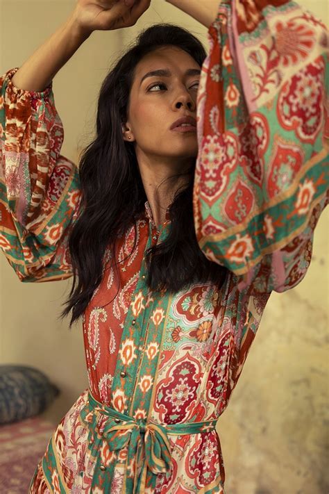 Jazmin Long Dress Multicolor Miss June Paris
