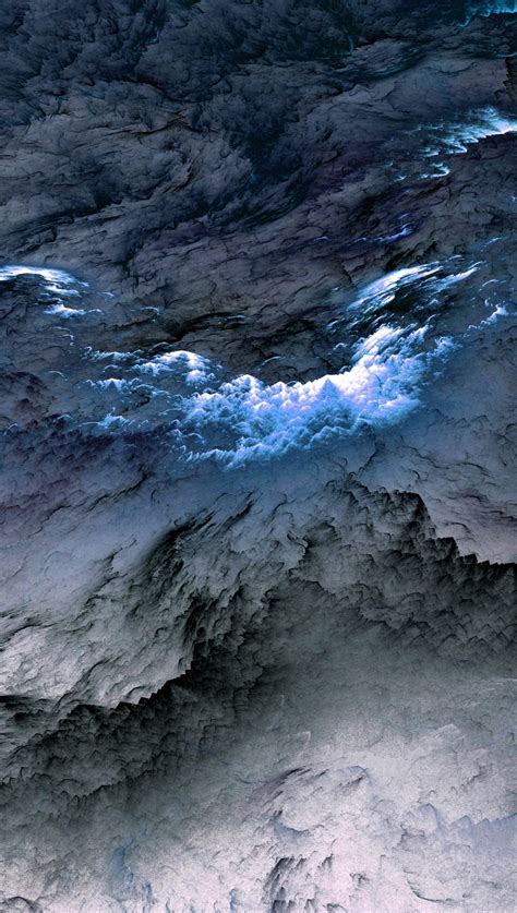 Abstract Clouds Cel Shading Comic Wallpaper 5k Hd Id11858