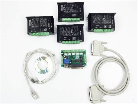 Free Shipping Cnc Router 4 Axis Kit Tb6600 4 Axis 4 0a Driver Stepper Motor Controller Kit For
