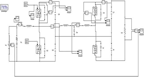 Simulation Model Of Proposed Dc Dc Converter In Boost Mode Download Scientific Diagram