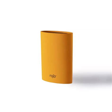 מעמד סכינים אובלי כתום Roso 4chef